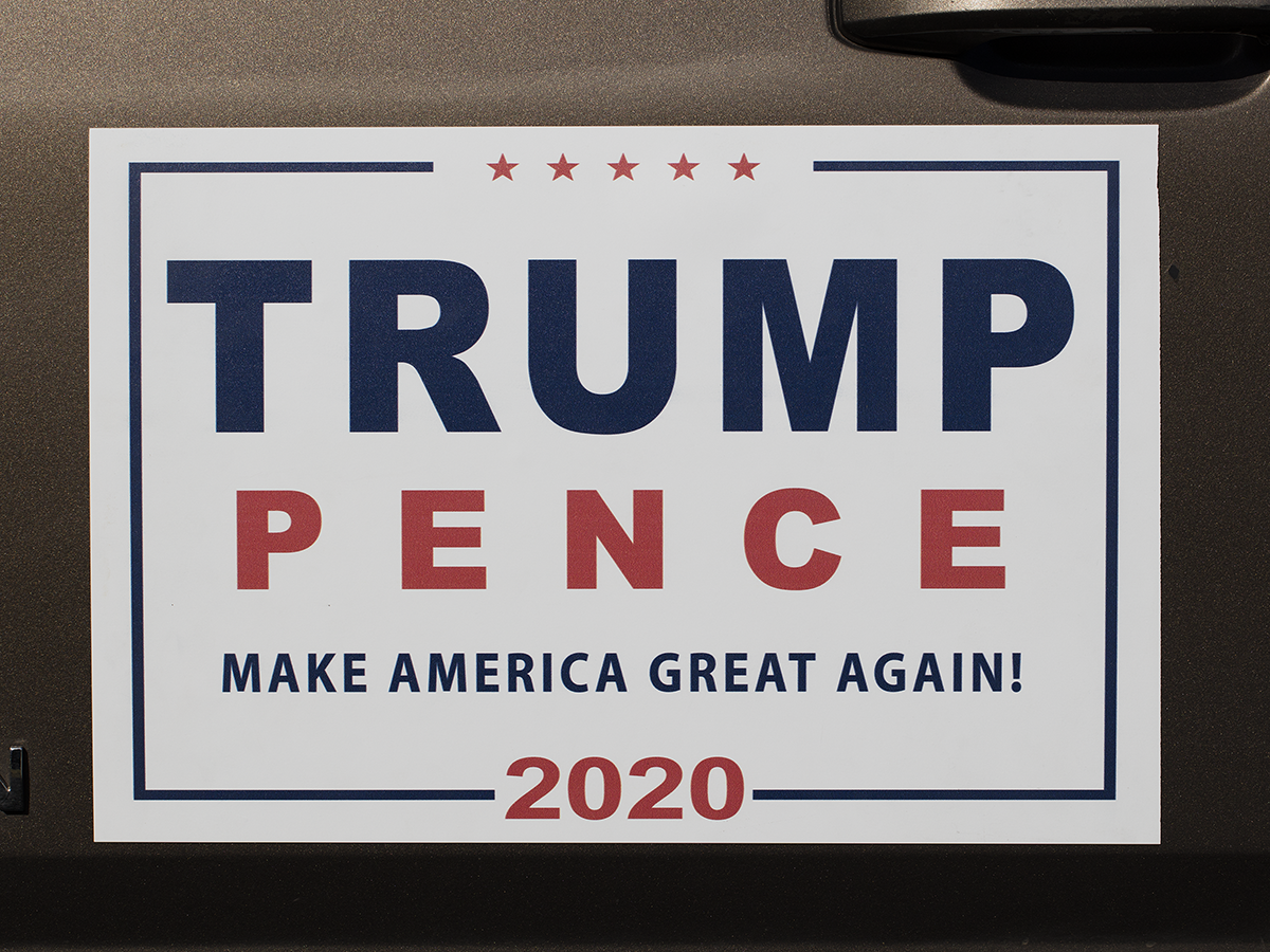 12" x 18" Car door magnets ($7 each) – Republican Signs