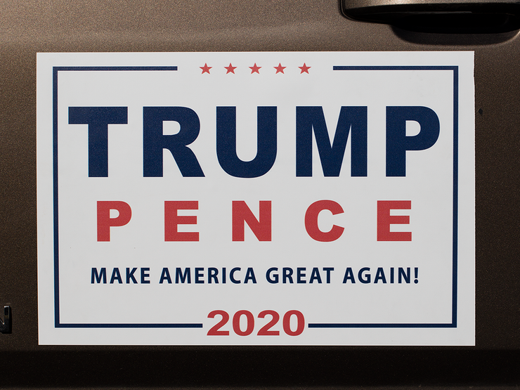 12" x 18" Car door magnets ($7 each) – Republican Signs
